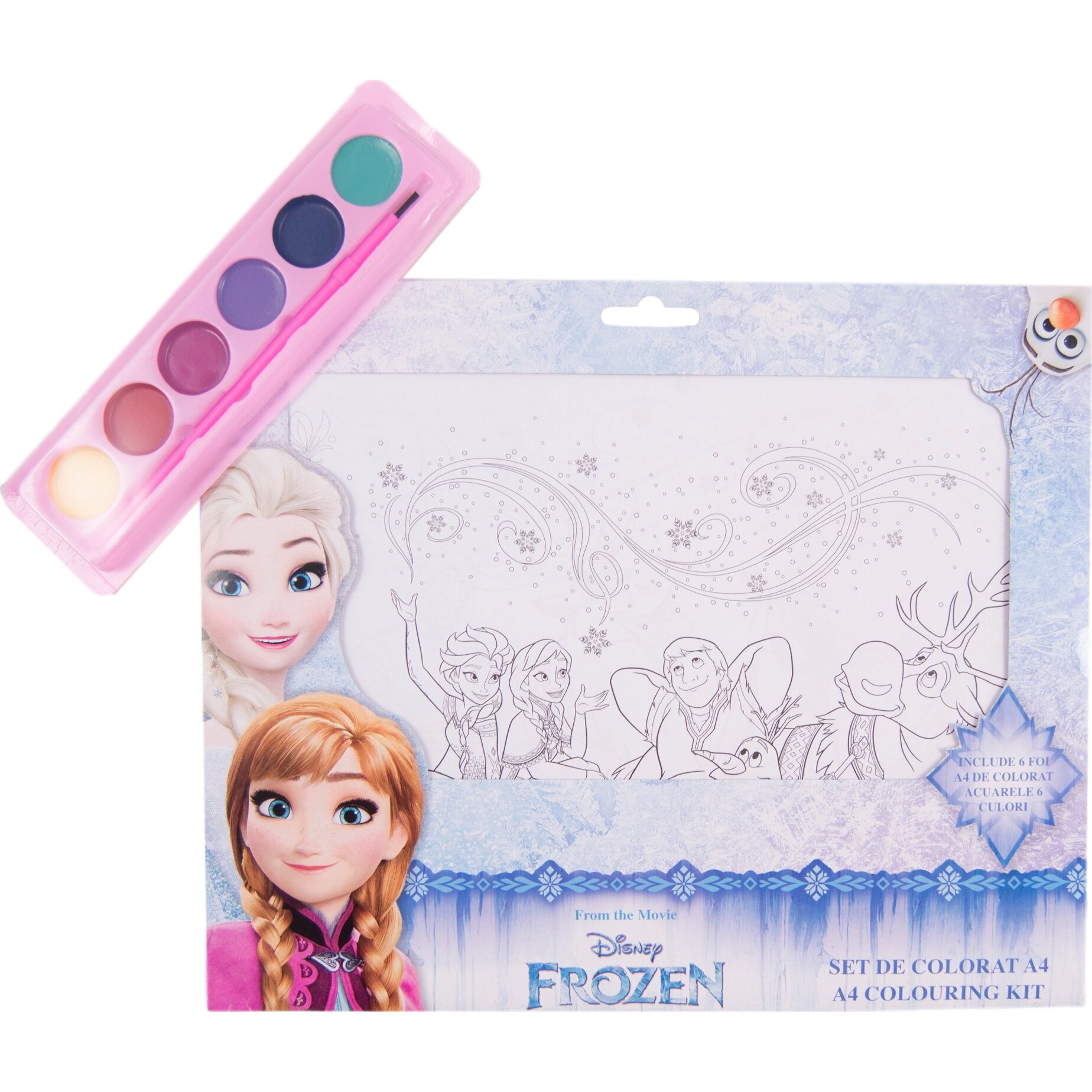 Kit de colorat Frozen - eMAG.ro
