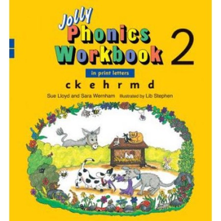 Sue Lloyd,Sara Wernham,Lib Stephen: Jolly Phonics Workbook 2, tankönyv - eMAG.hu