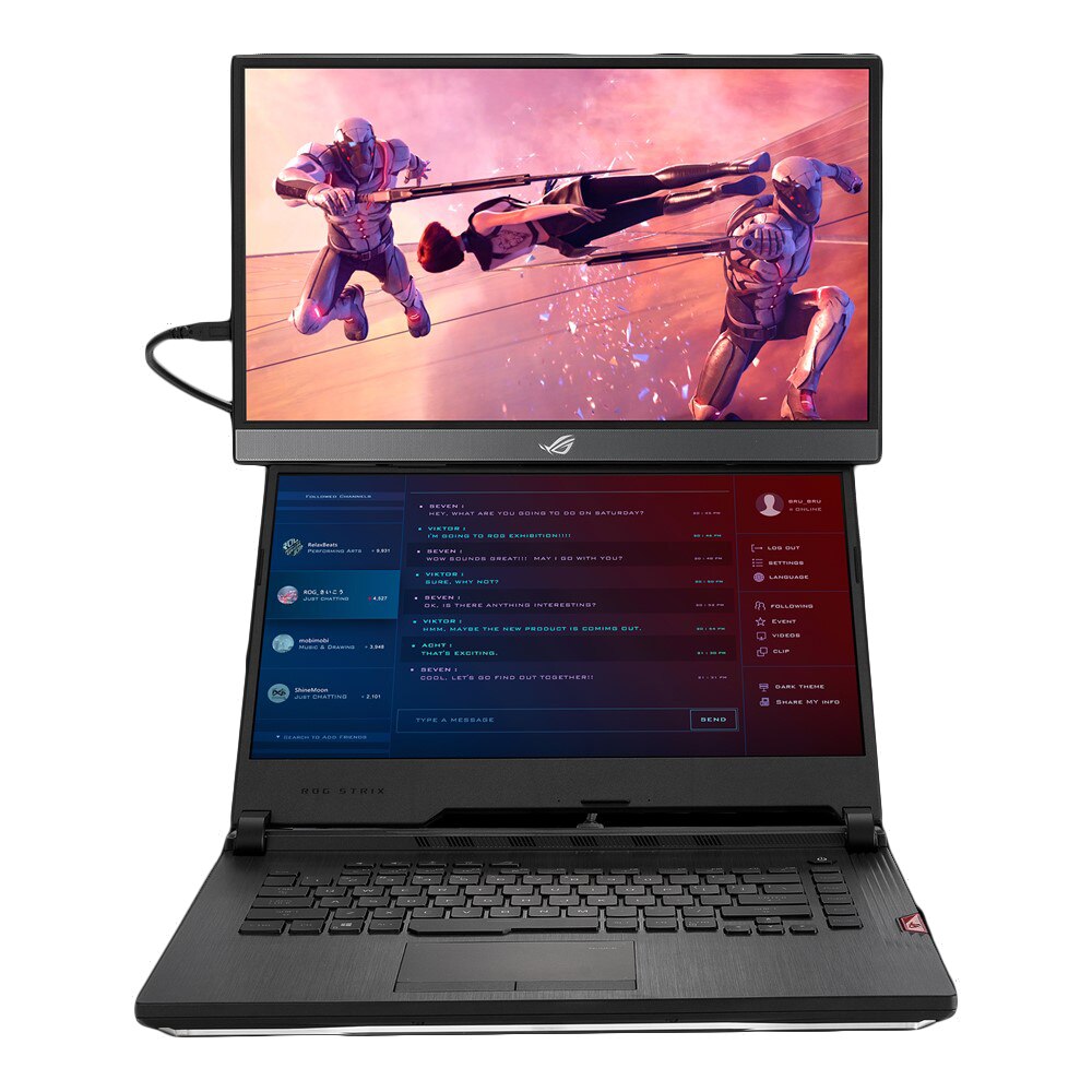 Монитор Gaming ASUS ROG Strix Portable 17.3", IPS, FHD, 240Hz, Adaptive ...