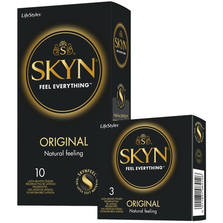 Pachet promo: Prezervative Skyn Original, 13 bucati - eMAG.ro