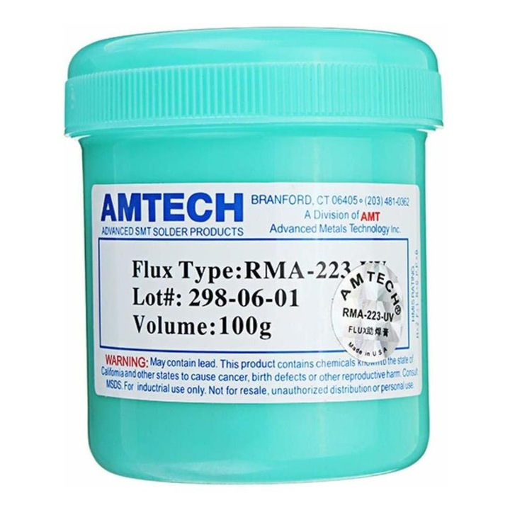 Pasta decapanta Flux amtech rma 223 uv 100g - eMAG.ro