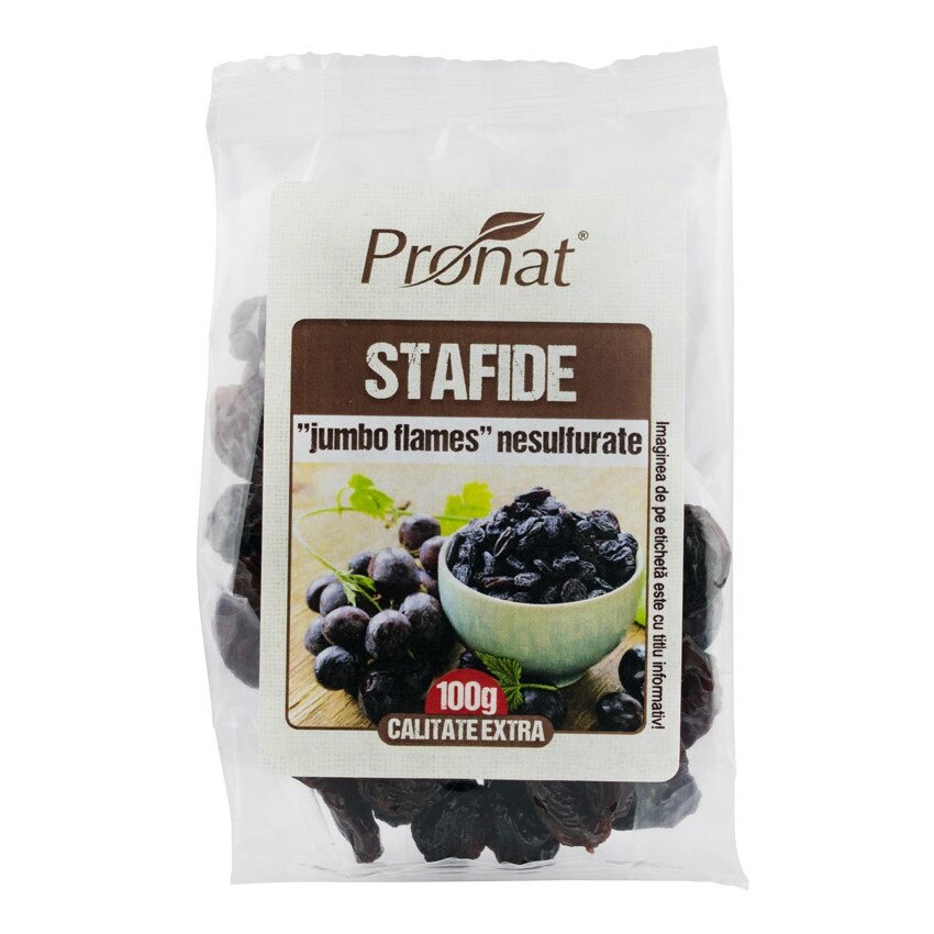Stafide nesulfurate, Pronat, 100g - eMAG.ro