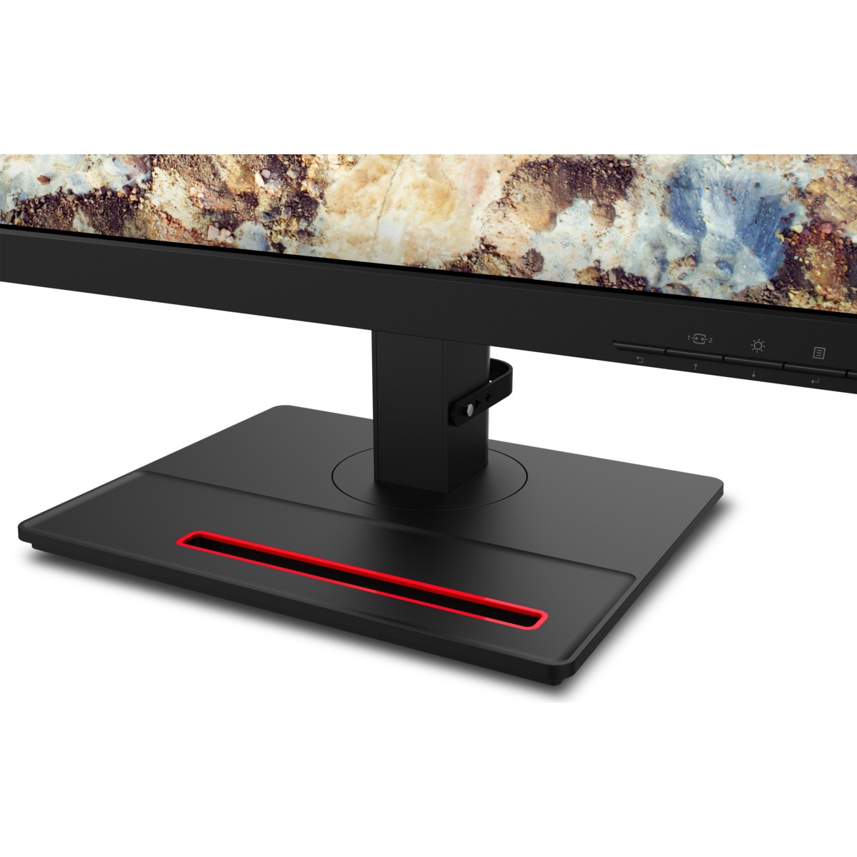 Monitor LED IPS Lenovo ThinkVision 21.5", Full HD, DisplayPort, Negru ...