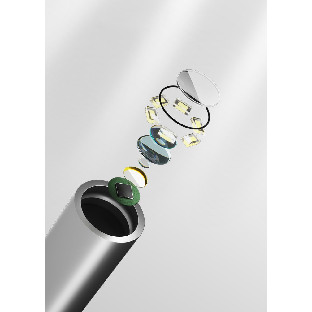 Otoscop cu camera Bebird A2, Silver - eMAG.ro