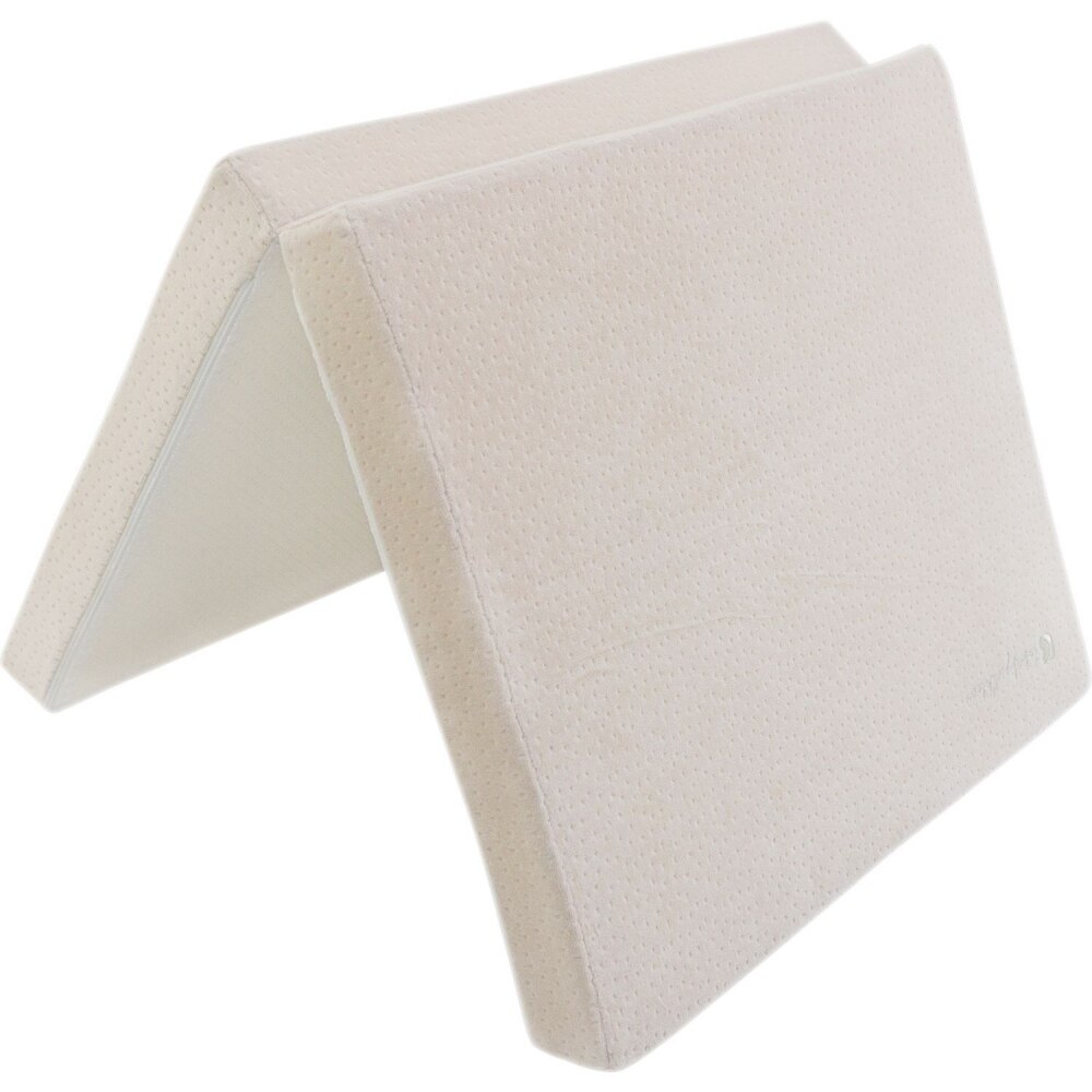 Saltea pliabila mini 80x45x5 cm KikkaBoo Velvet Beige - eMAG.ro
