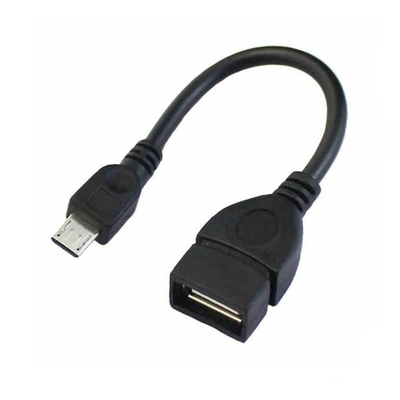 Adaptor / OTG cu Mufa USB Female - Micro USB, Bulk, Negru - eMAG.ro
