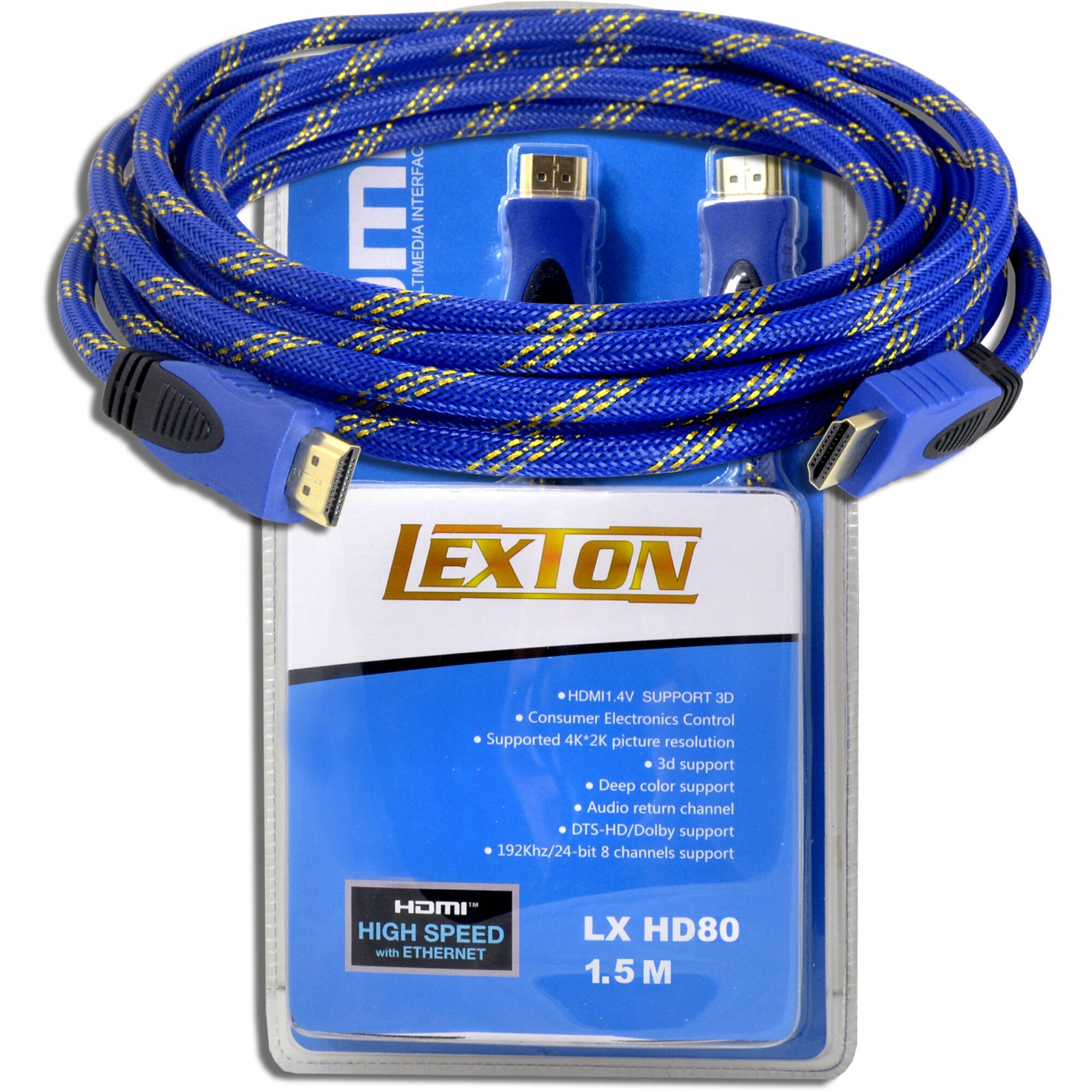 Lexton - HDMI Kábel, (LX HD80) - eMAG.hu