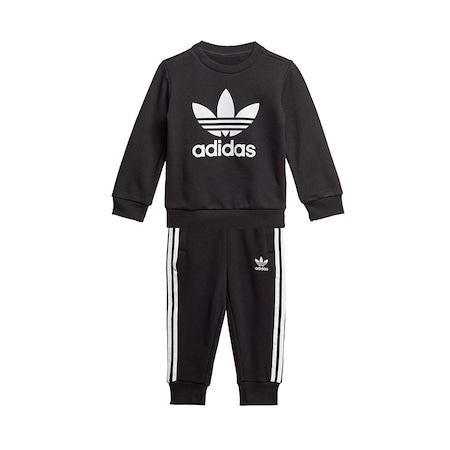 Trening Adidas Crew ED7679, Copii, Negru, 68 - eMAG.ro