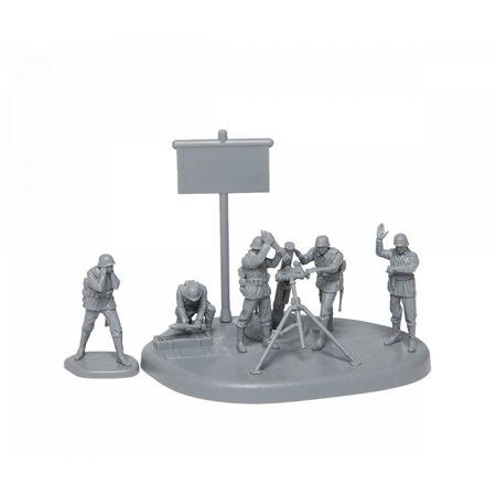 Katonai modell Zvezda német 120 mm-es habarcs legénységgel 1:72 ZVEZ ...