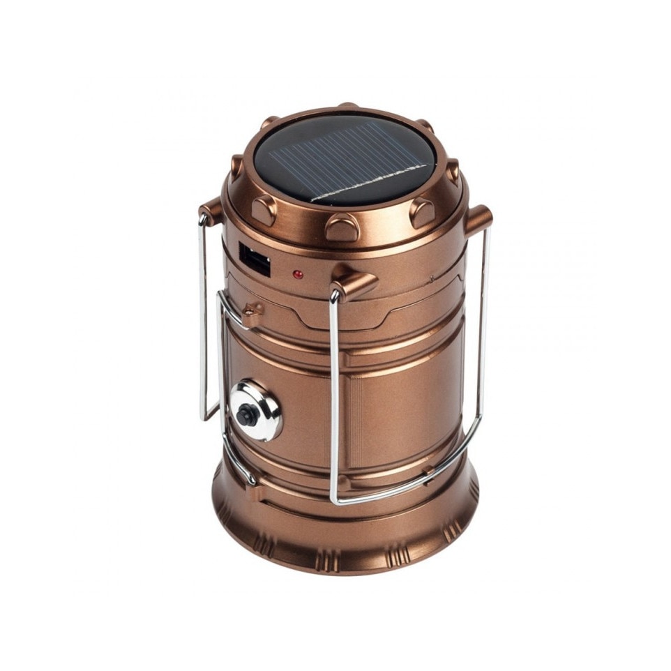 Felinar solar cu lanterna pentru camping, acumulator 220V - eMAG.ro