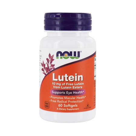 Lutein, Luteina 10mg, Now Foods, 60 softgels - eMAG.ro