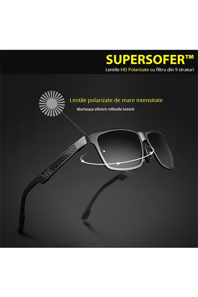 Ochelari de condus SUPERSOFER™ Limited Edition, polarizati, UV 400 ...