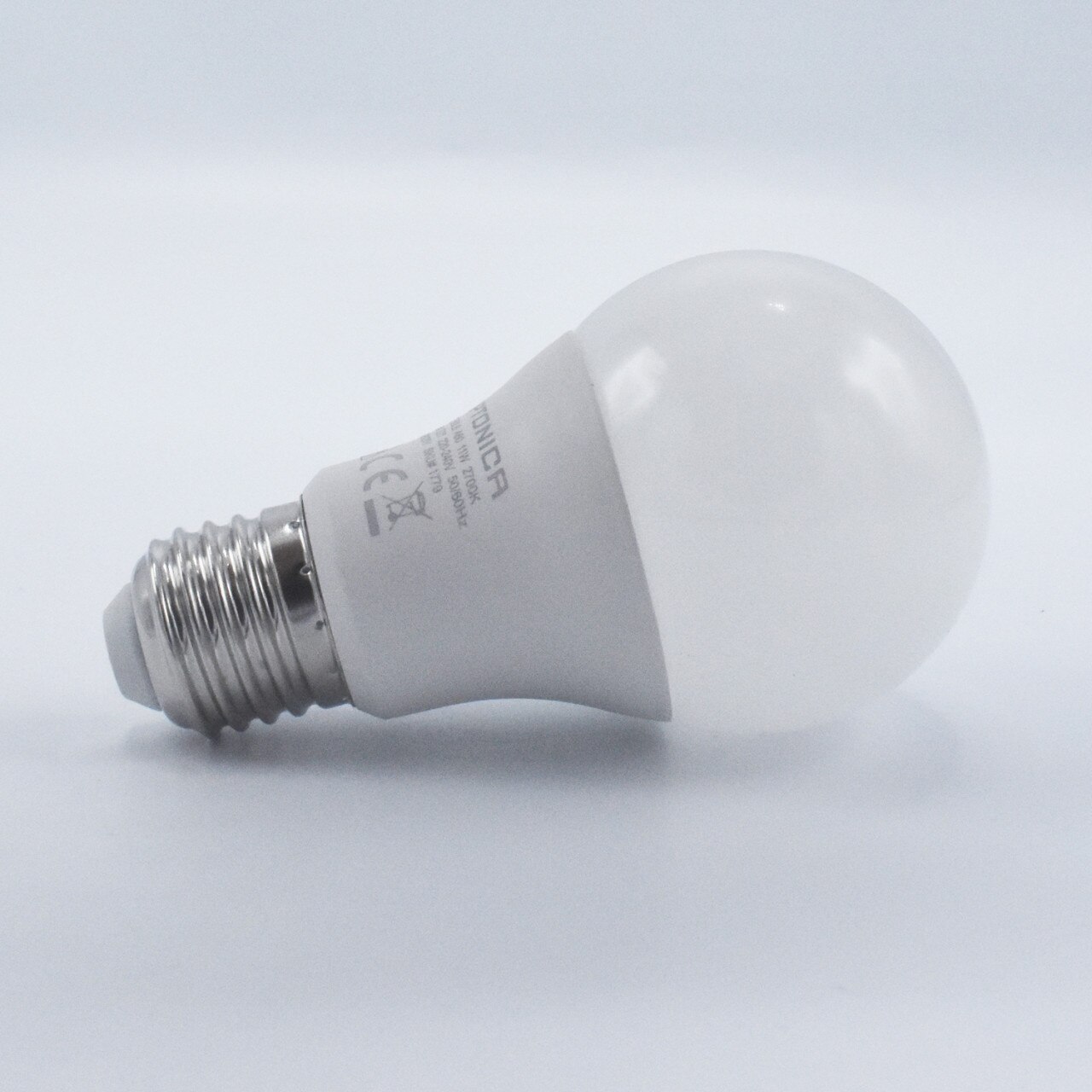 Bec LED opal 11W (75W), 1055 lm, lumina calda (2700K), Optonica - eMAG.ro