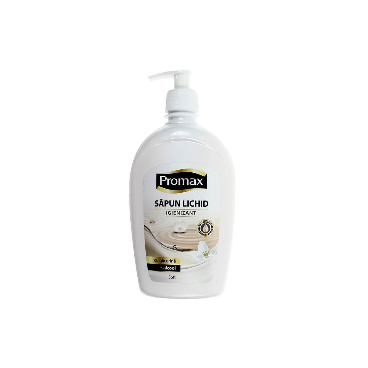 Sapun lichid, Promax, Igienizant, cu alcool, 500 ml - eMAG.ro