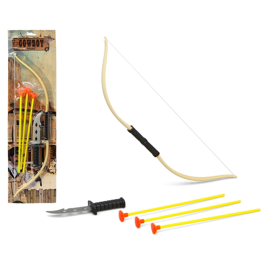 Arc cu sageti si cutit, copii,Funny Party Shop - eMAG.ro