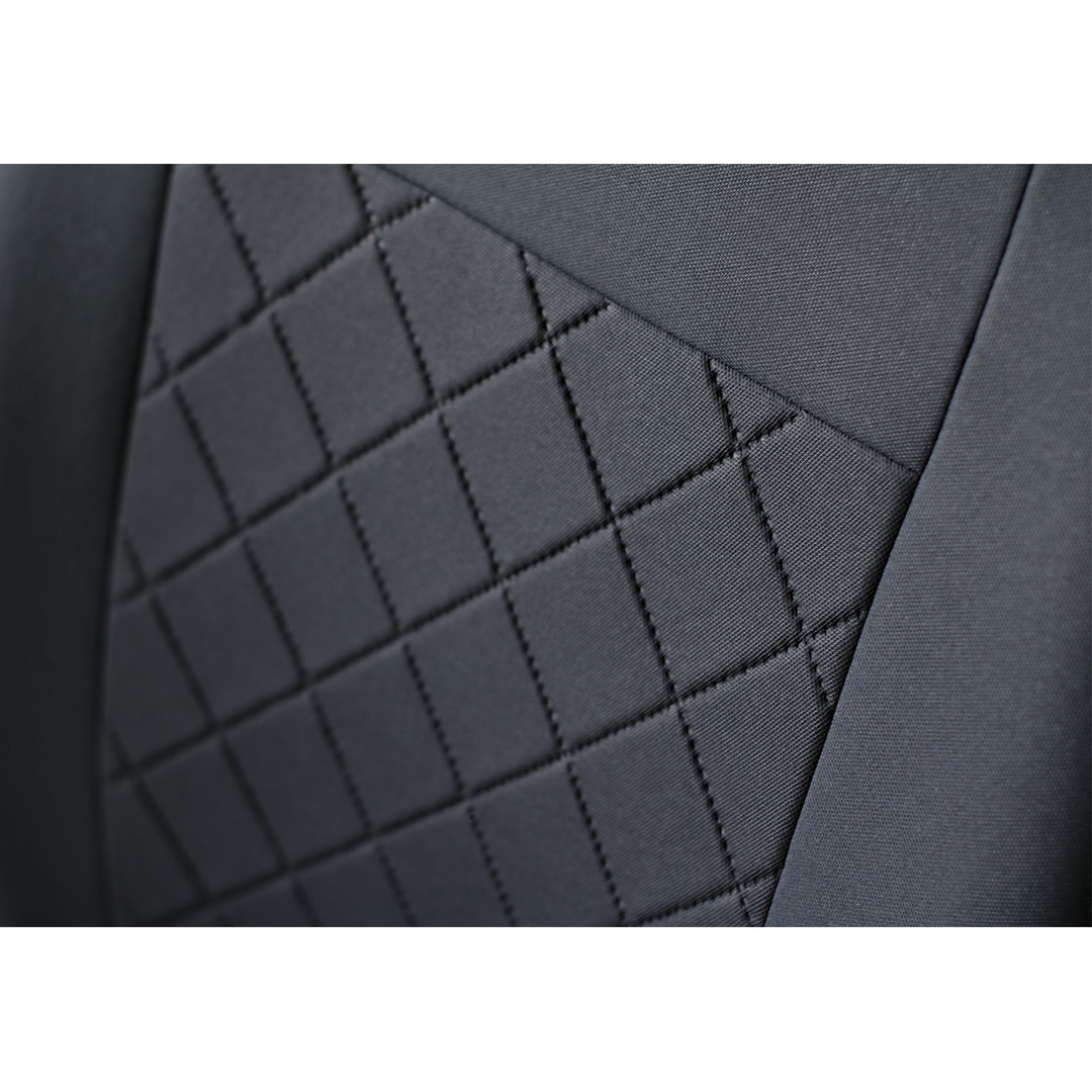 Set huse auto Draft Line 1+1, 4 piese, Gri - eMAG.ro