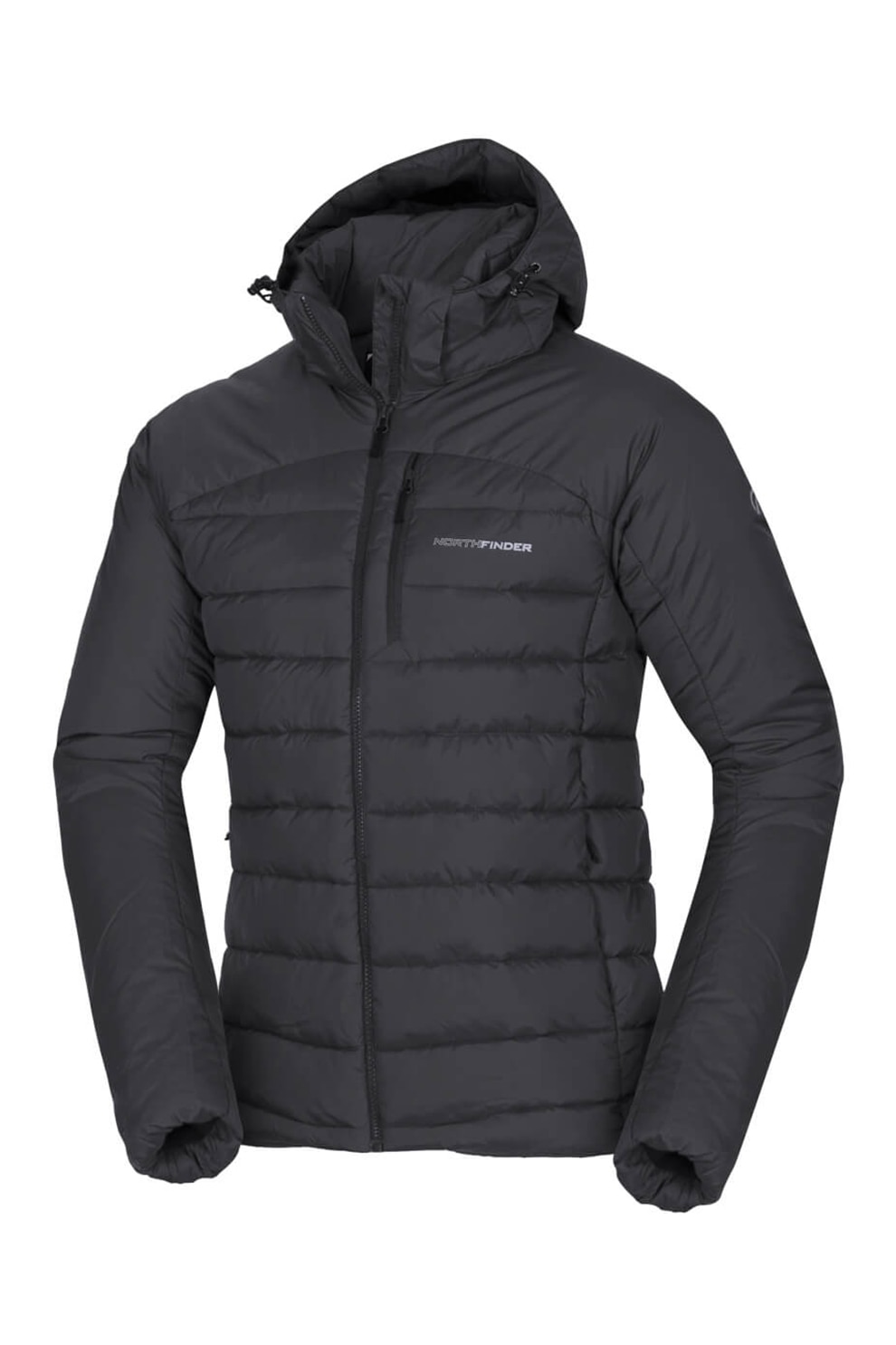 NORTHFINDER, Geaca impermeabila Vengdon, Gri inchis, 2XL - eMAG.ro