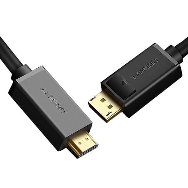 Cablu video UGREEN DP101 DisplayPort tata - HDMI tata, FullHD, 2m ...