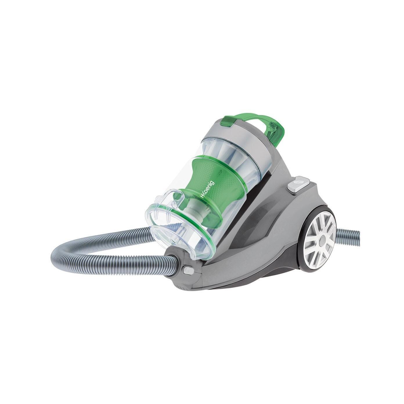 Aspirator multi-ciclonic fara sac H.Koenig, AXO940, silentios, Triplu A ...