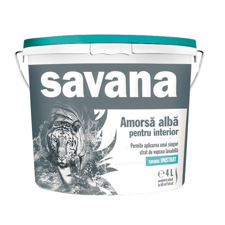 Amorsa alba Savana pentru interior - se utilizeaza impreuna cu vopeaua ...