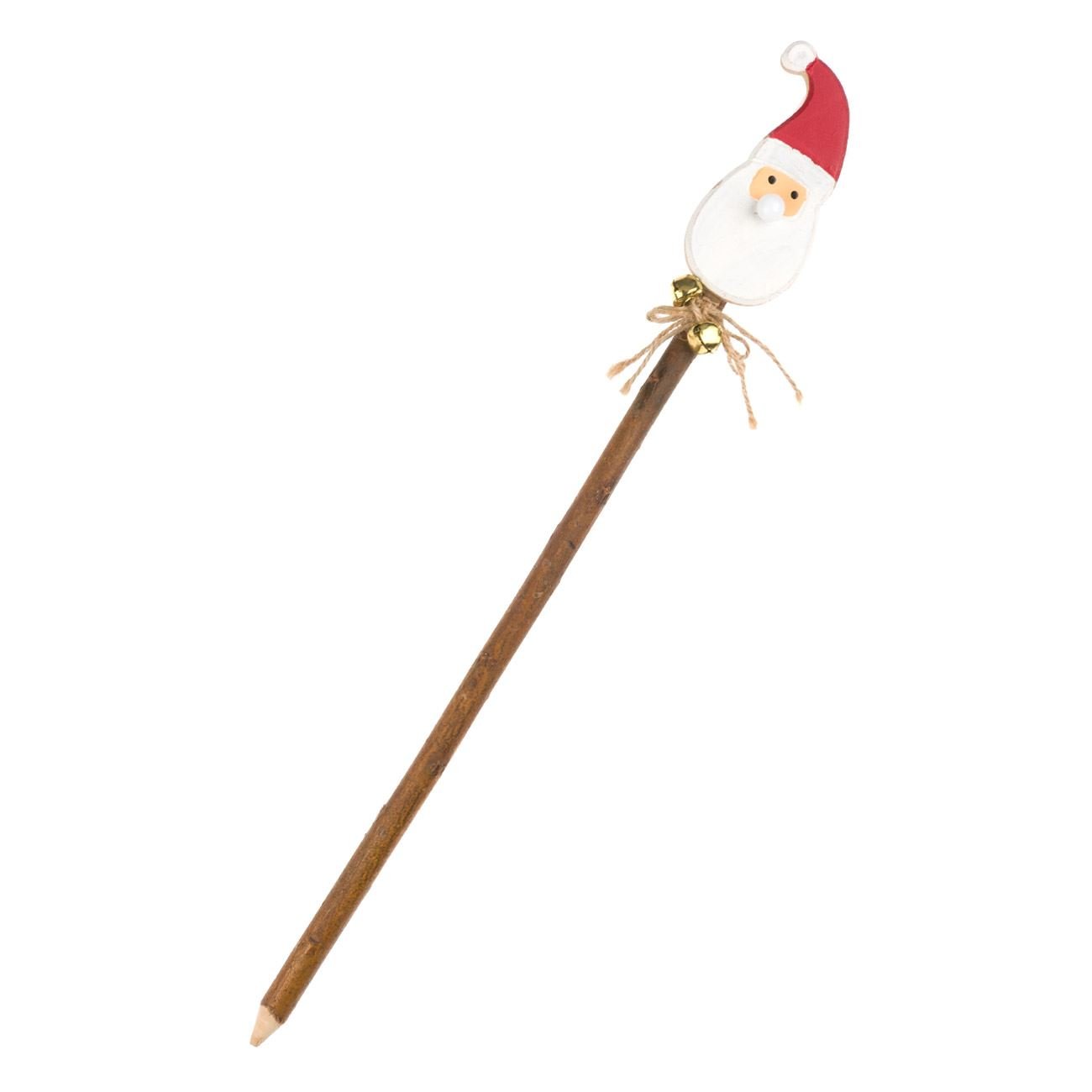 Bat decorativ cu Mos Craciun luminos, 46 cm - eMAG.ro