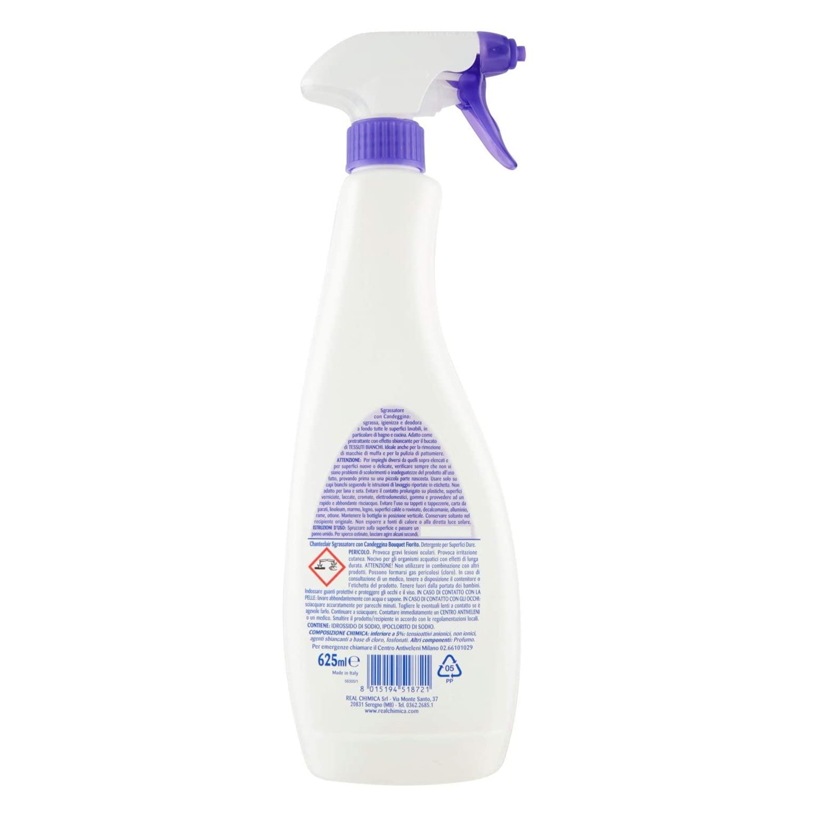 Degresant Universal cu Inalbitor ChanteClair Bouquet Fiorito, 625ml ...