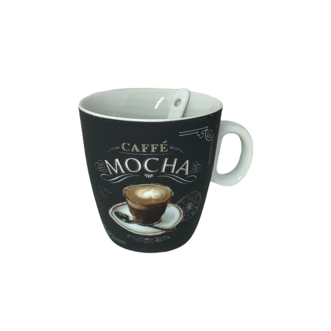 Set 4 cani de cafea 8cm gri - eMAG.ro