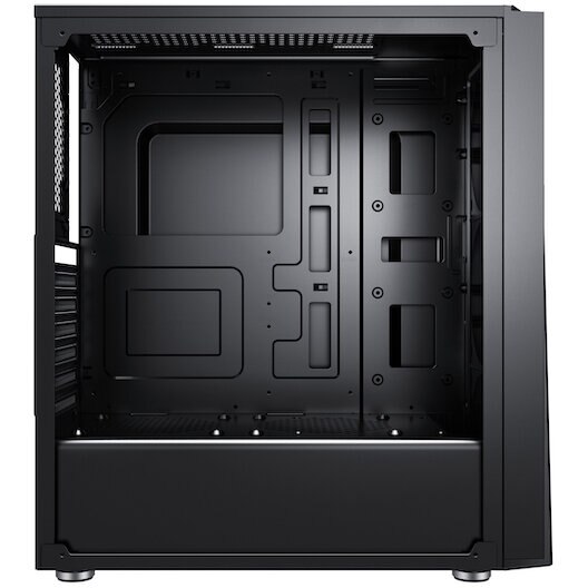 Carcasa Floston BLUE STYLE, Middle Tower, fara sursa, ATX, Black - eMAG.ro