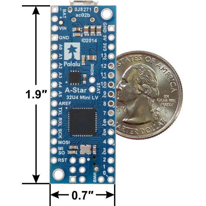 Placa dezvoltare Pololu A-Star 32U4 Mini LV - eMAG.ro
