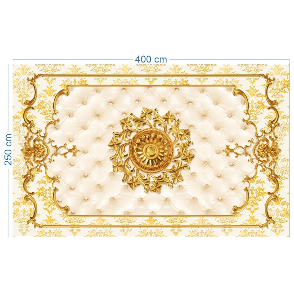 Varrat nélküli vinil tapéta Deco Gold Super Lux - 250 x 400cm - eMAG.hu