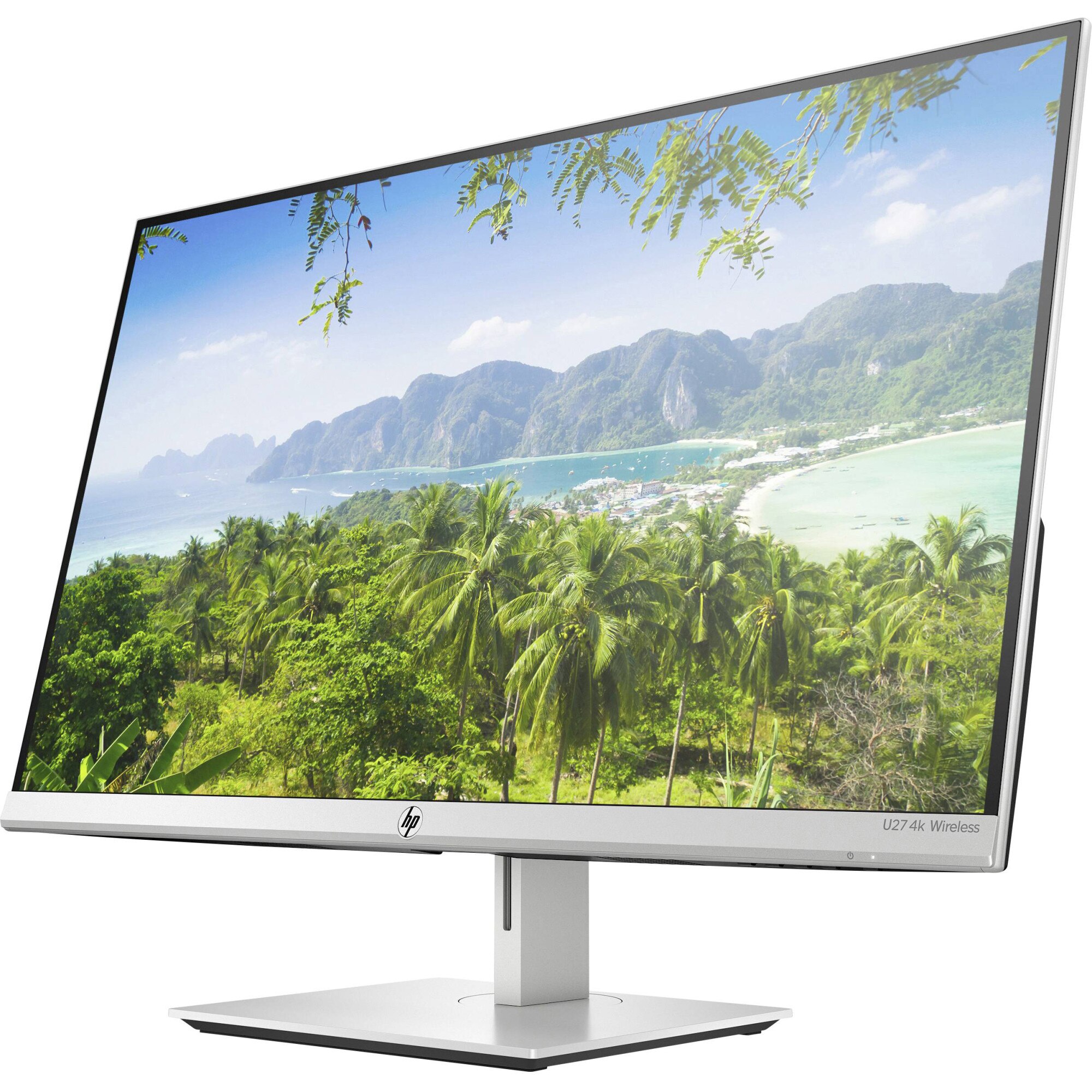 Monitor LED HP Wireless U27, 27', 4K,IPS, USB, HDMI, DisplayPort, 1000: ...