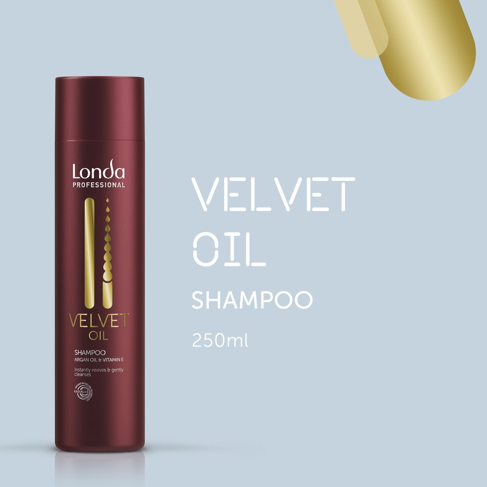 Sampon Londa Professional Velvet Oil cu ulei de argan pentru par stralucitor si hidratat, 250 ml ...