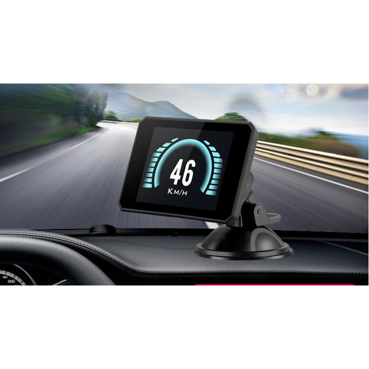 Pyramid T816 HUD Digitális GPS szélvédő diagnosztikai és információs ...
