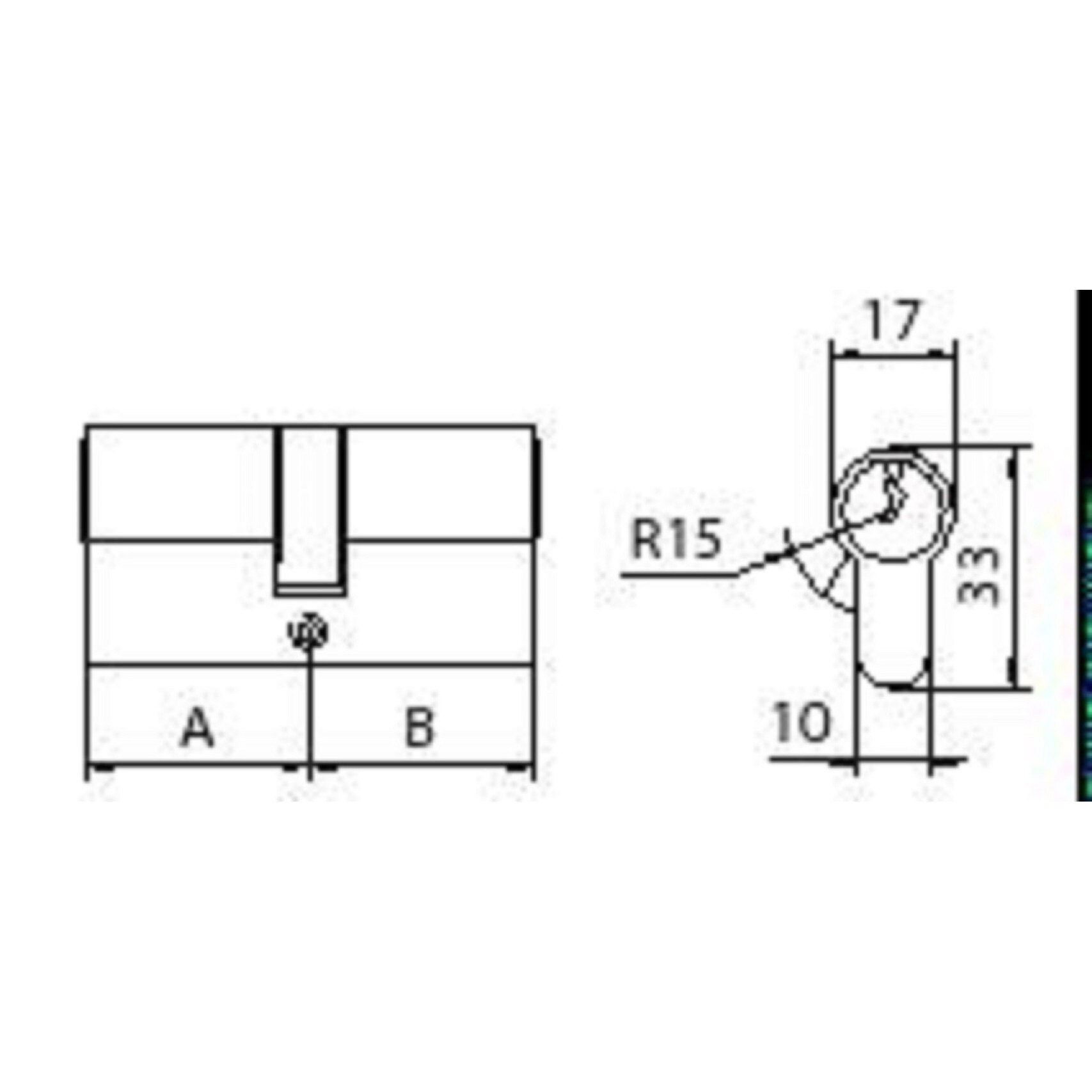 Butuc usa, B-Harko, Metal, H6, 30/30, 3 chei, Auriu - eMAG.ro