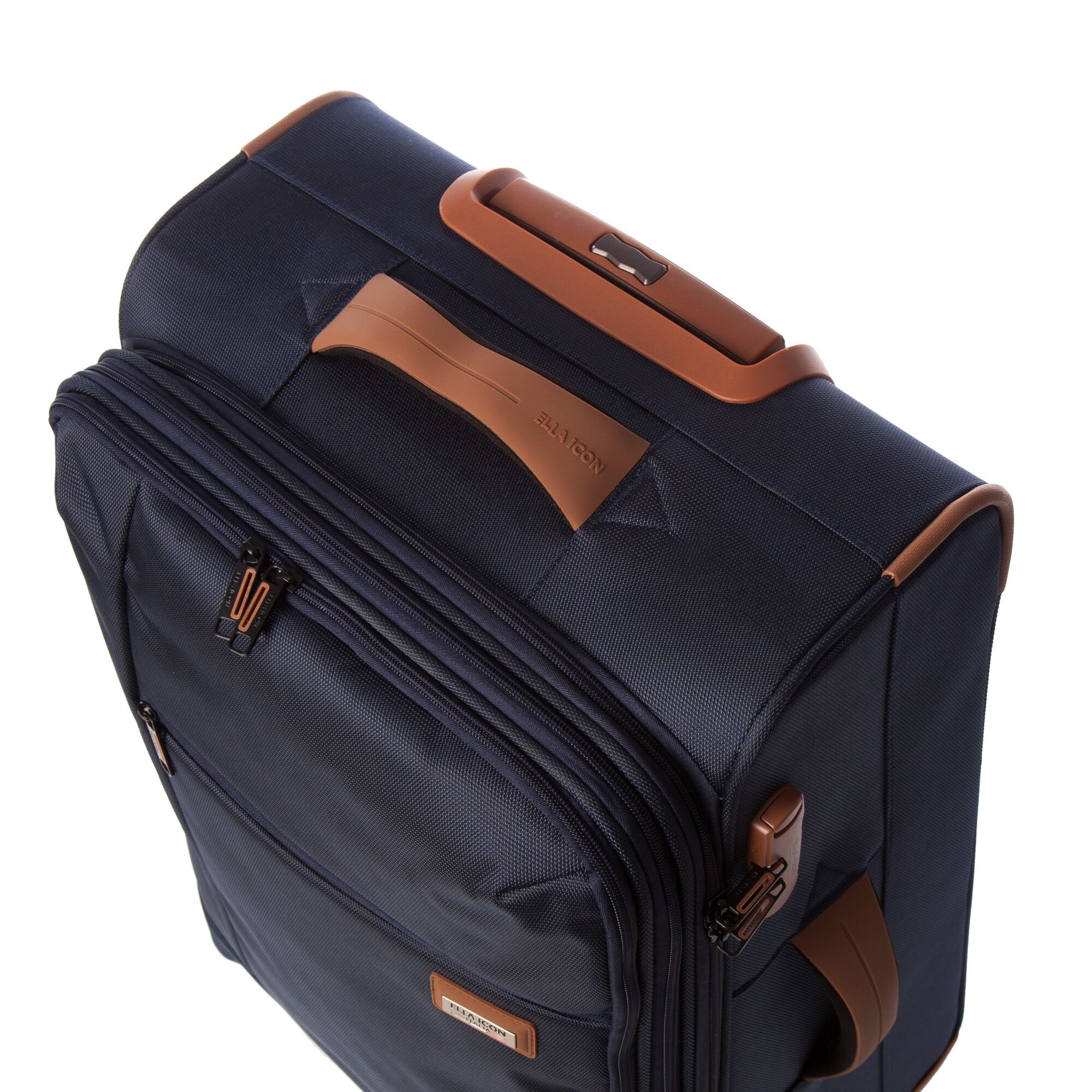 Troler Ella Icon Atena, material impermeabil, 4 roti, 77 x 46 x 29 cm ...