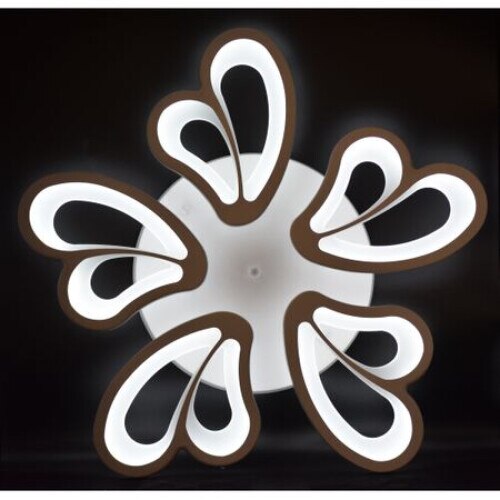 Lustra led model deosebit alb Telecomanda ,silm led inclus, lumina ...