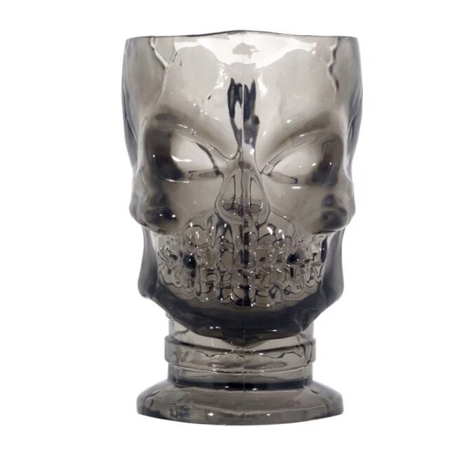Cana cu toarta, design gat de schelet si cap de mort, pentru petrecere ...