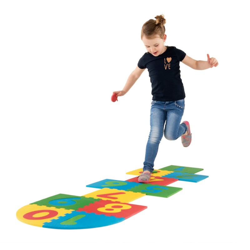 Joc sotron cu 11 piese de tip puzzle EVA - Krista® - eMAG.ro