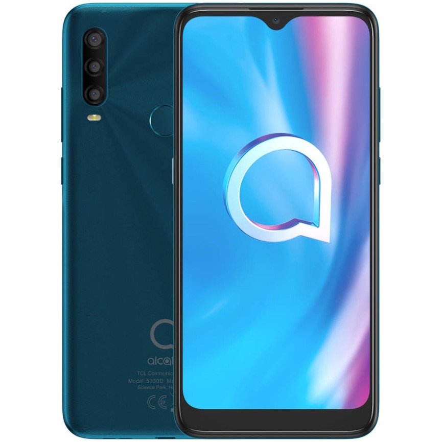 Смартфон Alcatel 1SE, Dual SIM, 64GB, 4G, Agate Green - eMAG.bg
