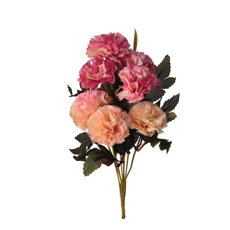 Buchet garofite, roz, 30 cm - eMAG.ro