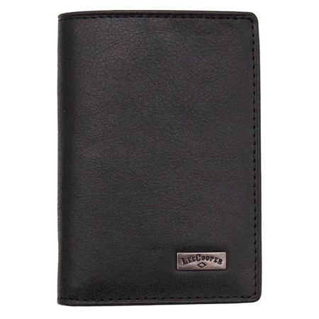 Port card barbati din piele naturala Lee Cooper EF-POB006, Negru - eMAG.ro