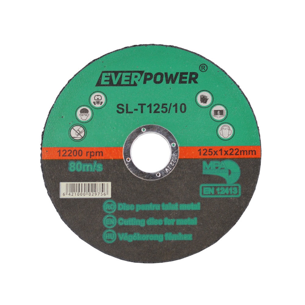 Disc debitare Everpower metal EN12413 - 125x1 mm - eMAG.ro