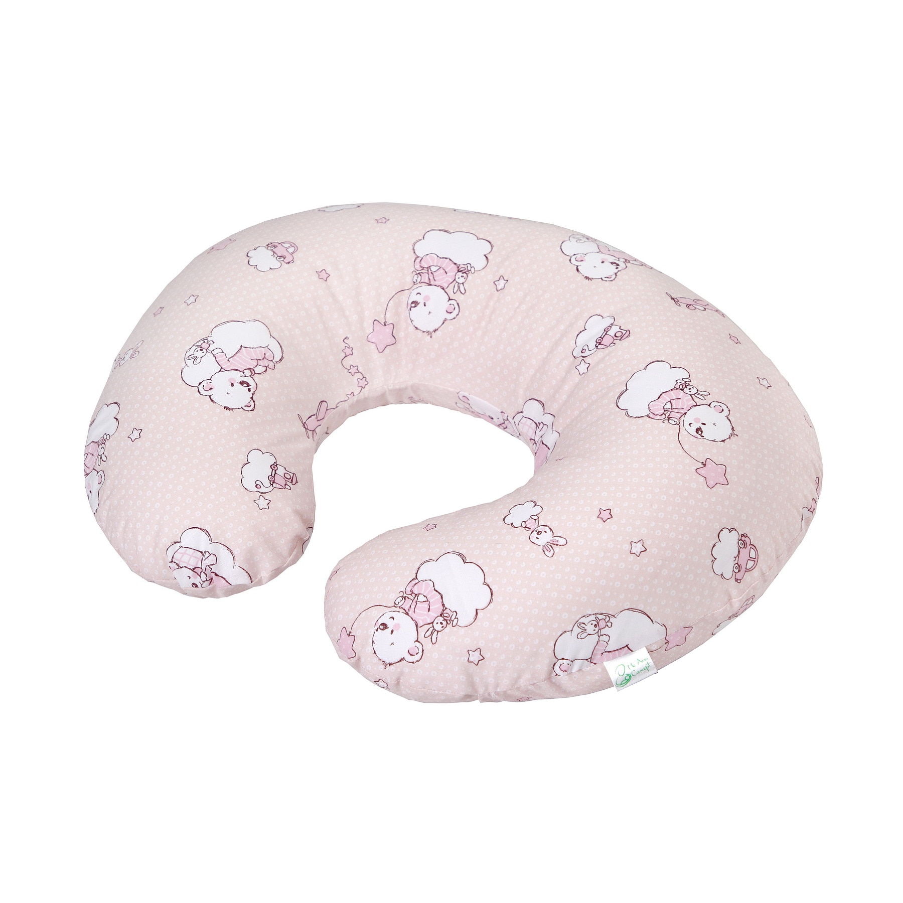 Perna de alaptat, Mc Ana Concept, Bears Pink - eMAG.ro