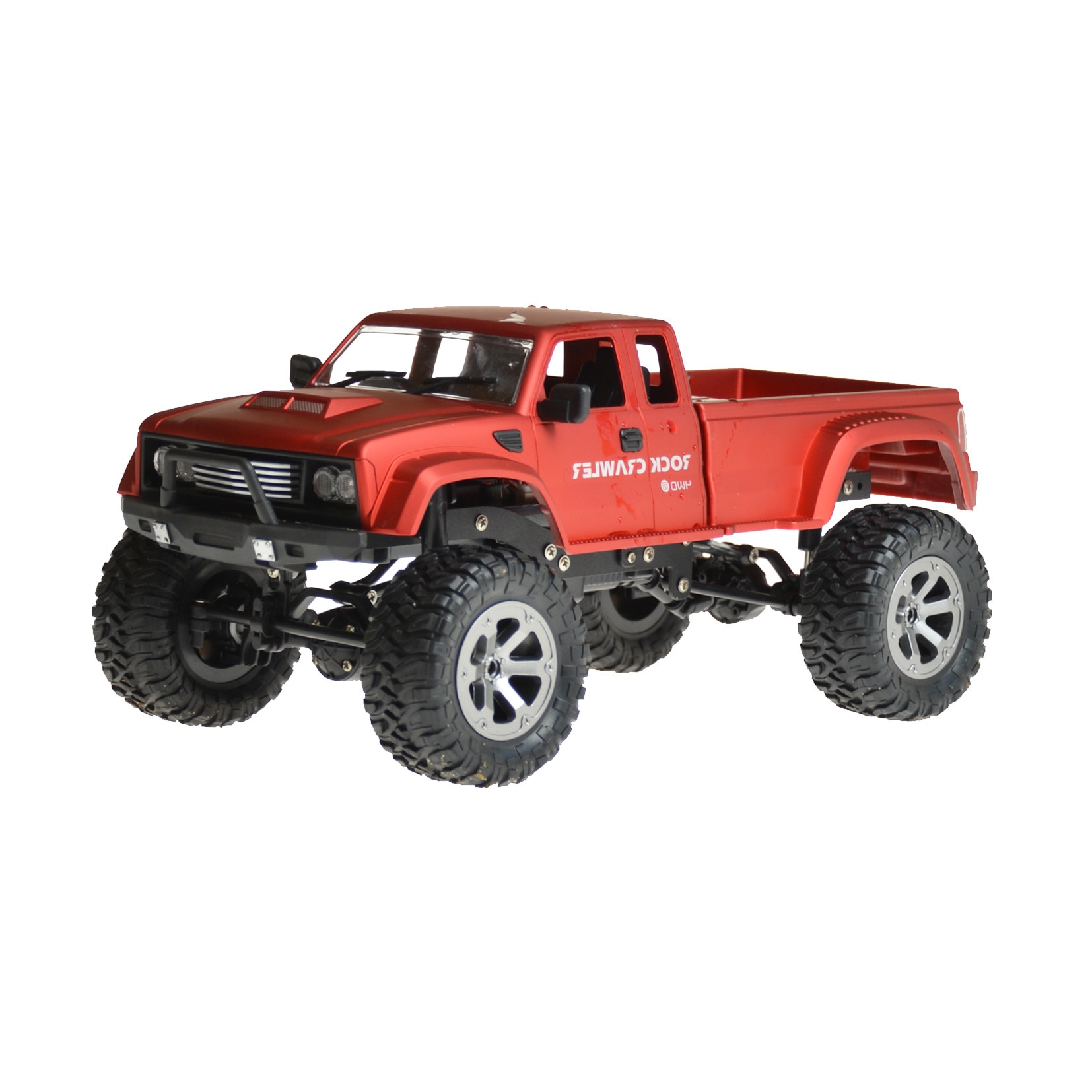 Masina Pick Up 4x4 cu telecomanda rosu - eMAG.ro