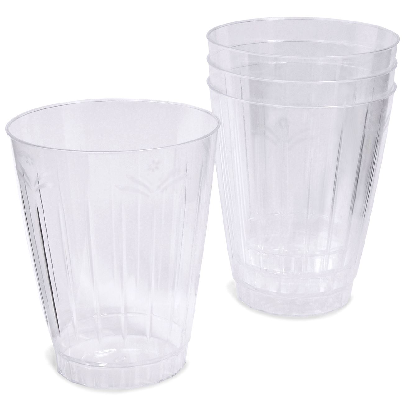 Set Pahare, OffLimits, 12 Buc, 300 ml, Transparent, Plastic - eMAG.ro