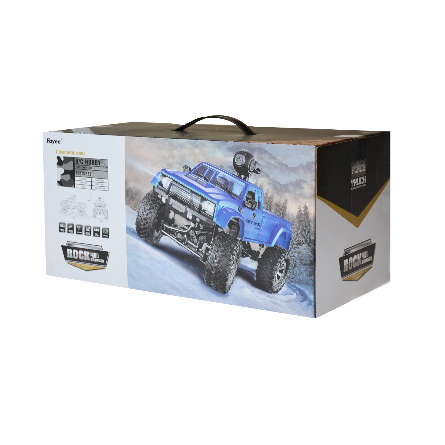 Masina Pick Up 4x4 cu telecomanda alabastru - eMAG.ro