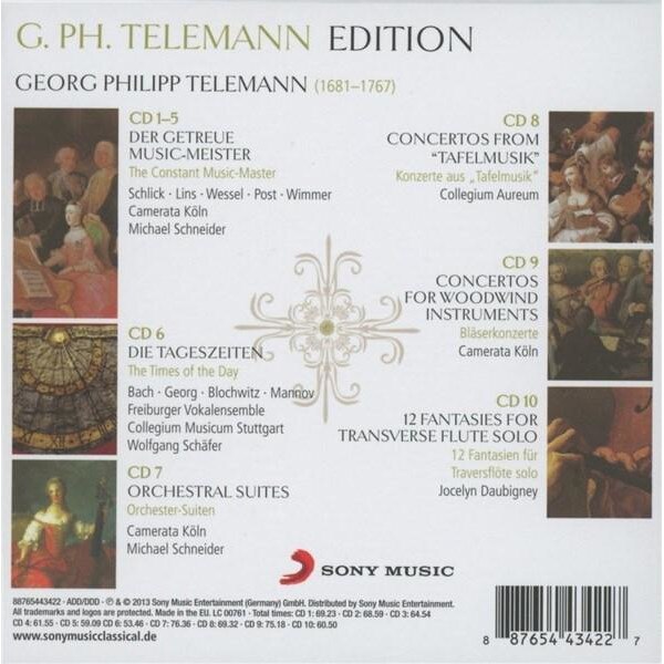 G.P. Telemann - Telemann Edition - CD - eMAG.ro
