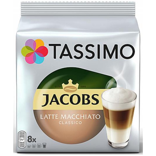 Pachet capsule cafea Jacobs Tassimo Caramel Macchiato, Latte Machiato ...