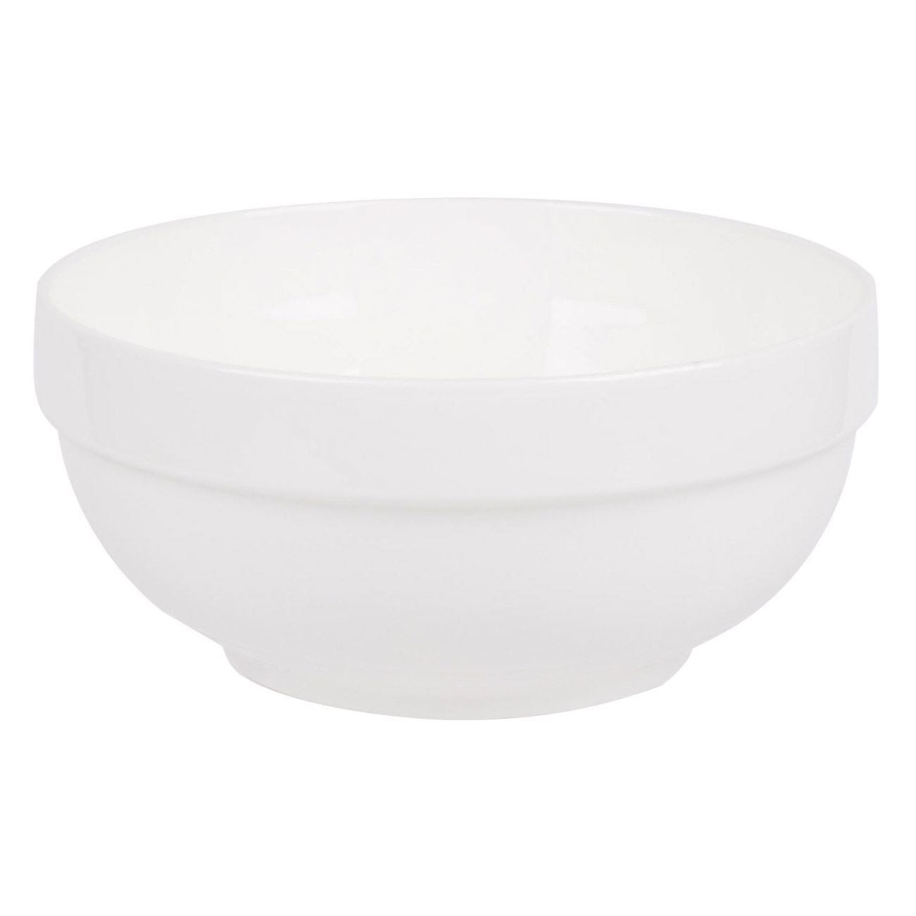 Set boluri, 4 piese, 1.2 l, Portelan, Alb - eMAG.ro