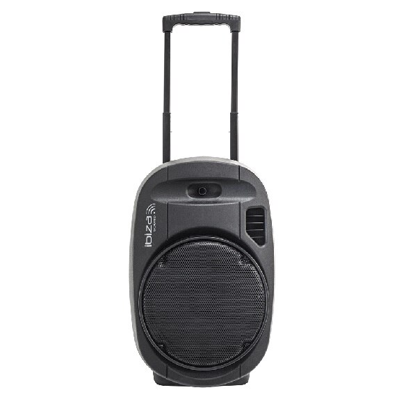 Boxa portabila Ibiza 700W, 2 microfoane, Bluetooth, USB - eMAG.ro